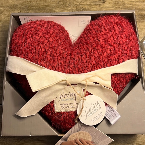 Demdaco | Other | Demdaco The Giving Heart Huggable Weighted Pillow ...